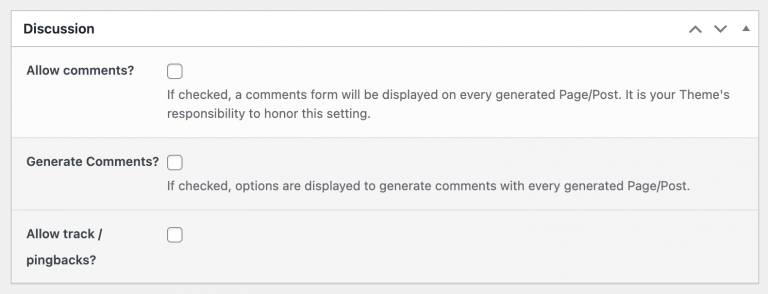 Generate: Content - WP Zinc