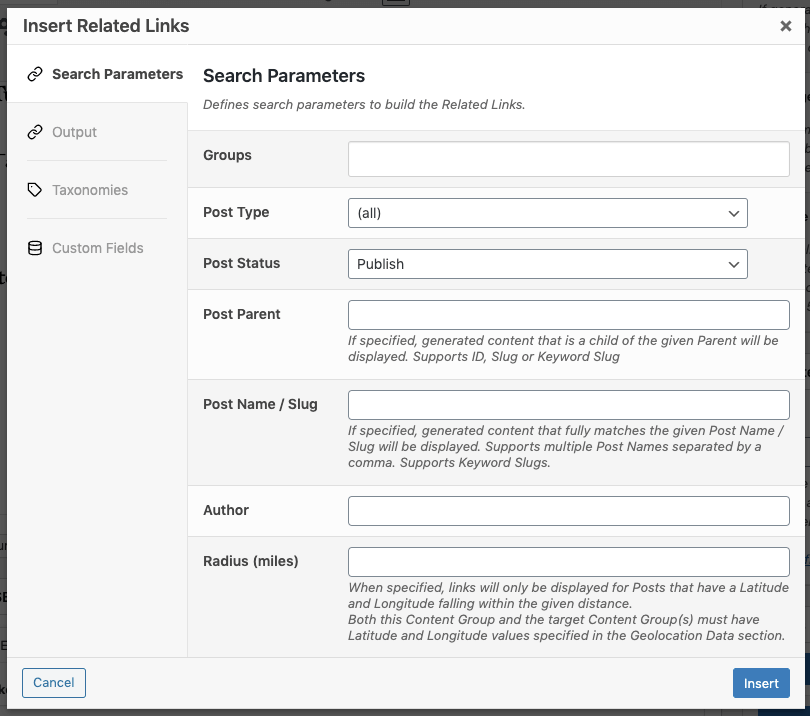 Generate: Dynamic Elements: Related Links (Interlinking) and Pagination ...