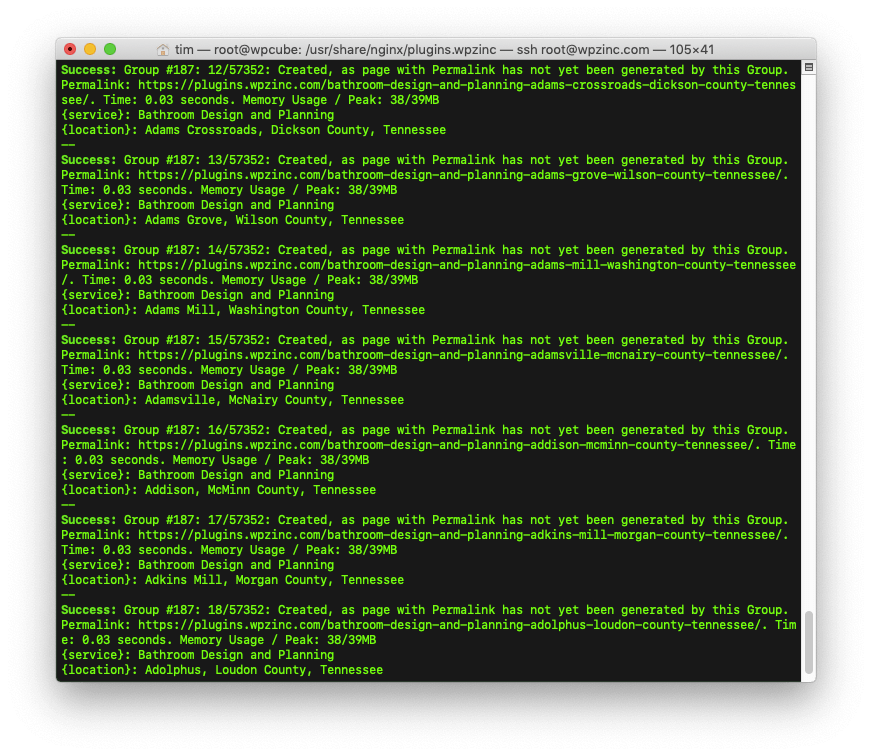 Performance - WP Zinc